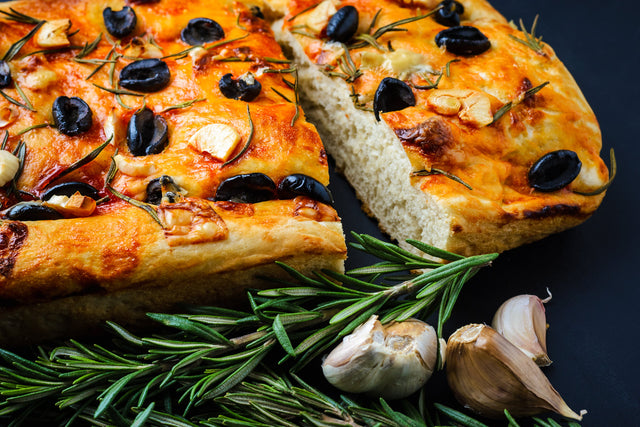 Olive Oil Focaccia – Parthena Imports Inc.